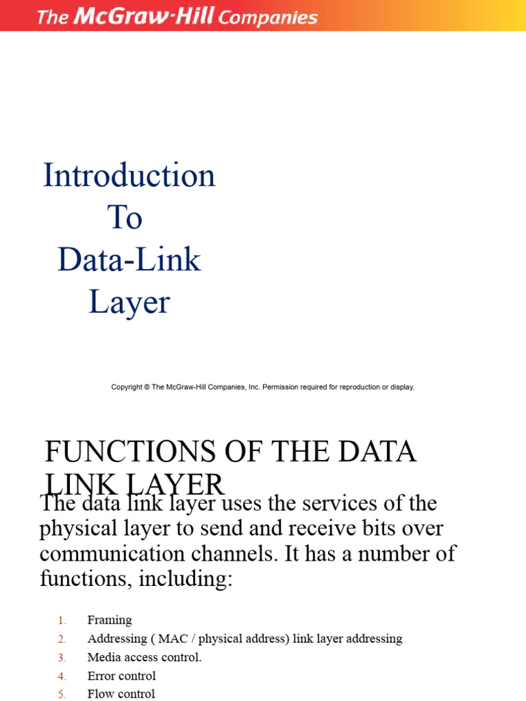 Data Link Layer Part A Link Addressing B A Forozen-Part A | PDF | Internet Protocols | Error ...