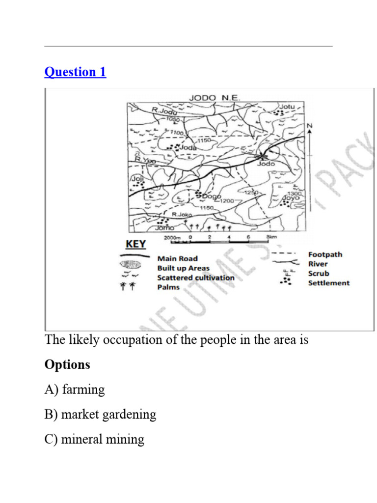 Students Jamb Questions | PDF | Rock (Geology) | Earth