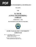 Civil Engineering Curriculum Fall 2024 | PDF | Social Sciences ...