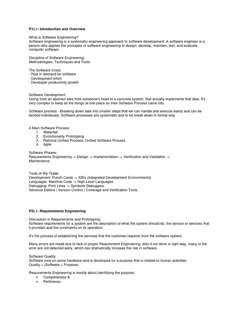 Software Development Process - v1.2 (1) 1 | PDF | Software | Software Development Process