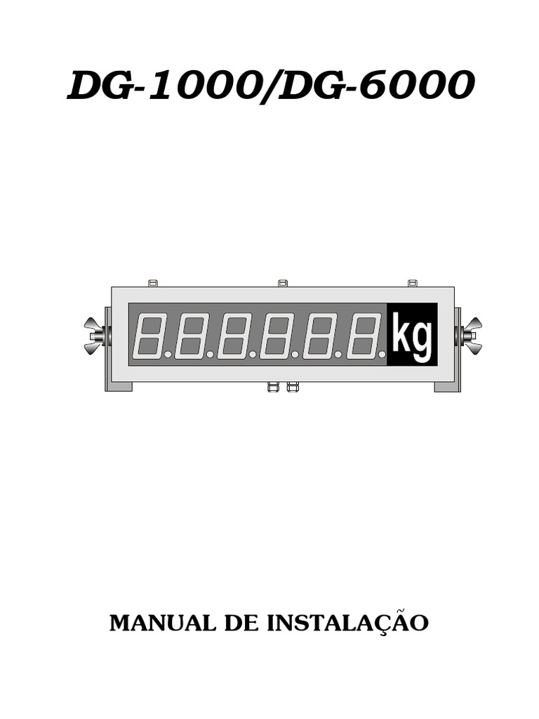 Manual de Instalação DG-1000/DG-6000 | PDF