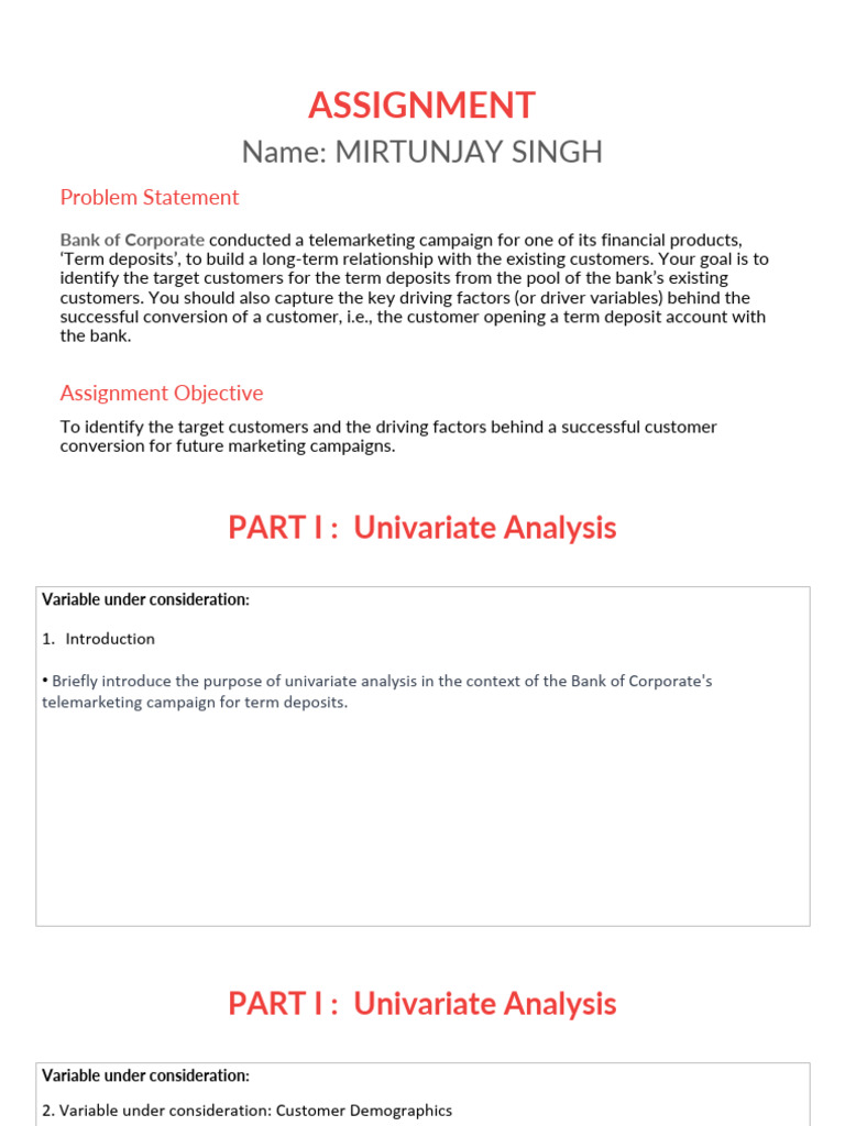 BA Project Mirtunjay Singh | PDF | Descriptive Statistics | Statistics