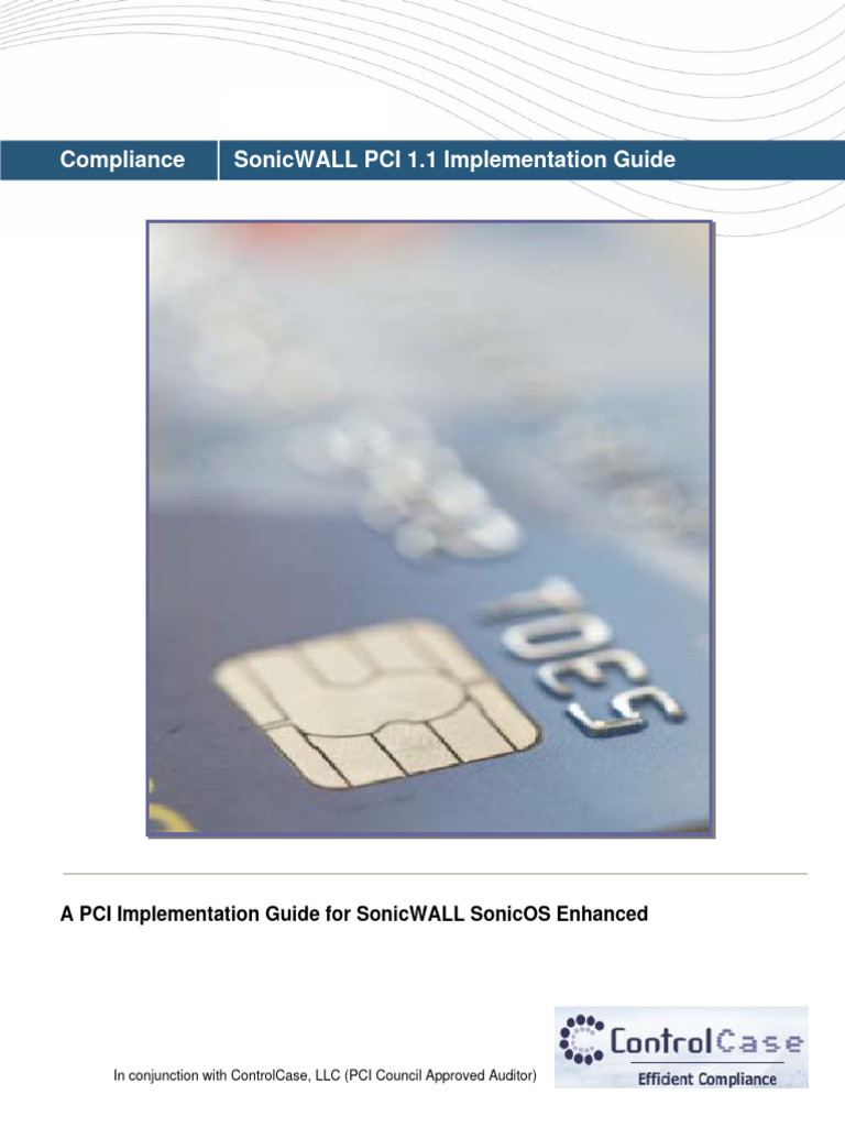 SonicWALL PCI Implementation Guide For SonicOS Enhanced | PDF | Computer Network | Antivirus ...