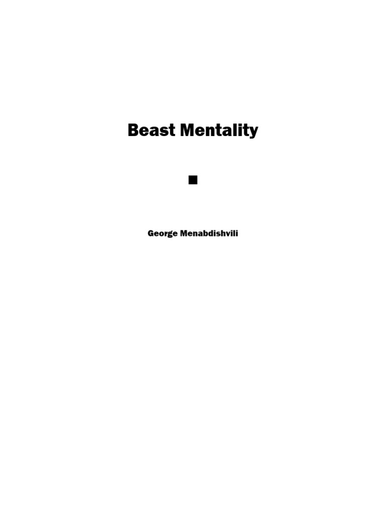 Beast Mentality E-Book | PDF | Mindset | Physical Fitness