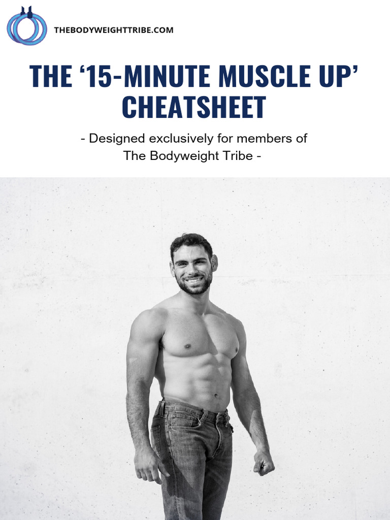 Muscle Up Cheatsheet | PDF | Strength Training | Physical Fitness