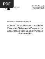 CAS 805 Single Financial Statements | PDF | Financial Audit | Auditor's ...