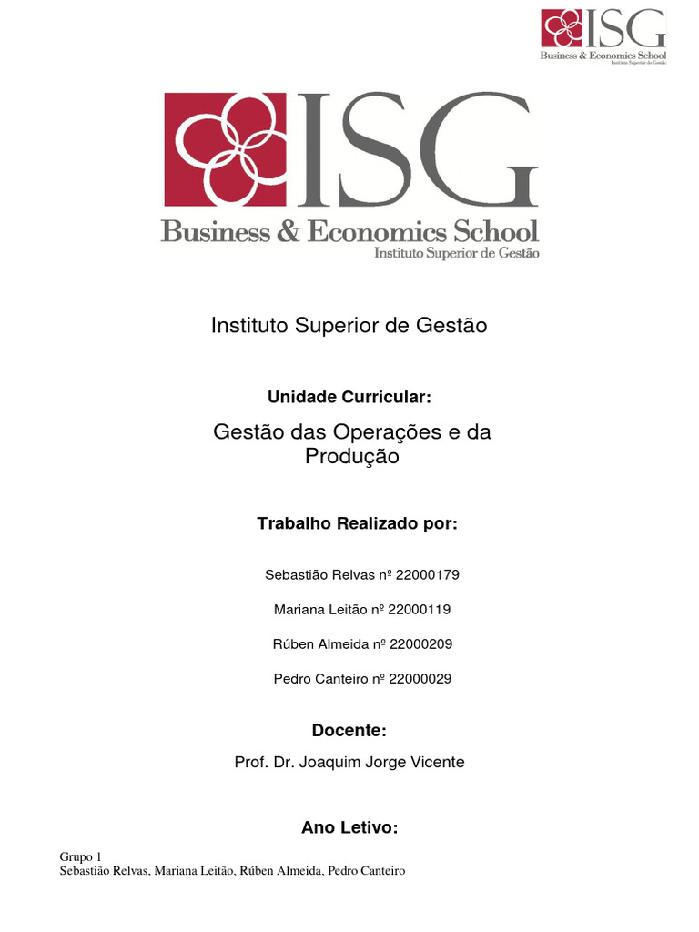 GdOedP - Grupo 1 - TGp1 | PDF