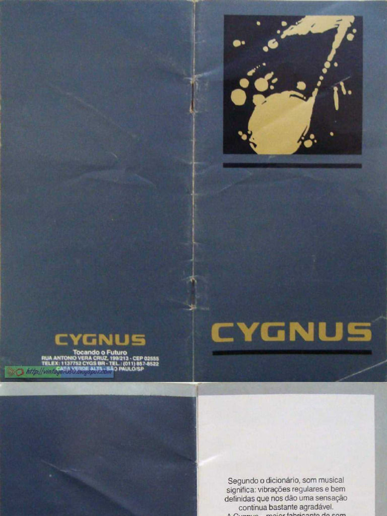 Folder Cygnus Colorido Linha Completa | PDF