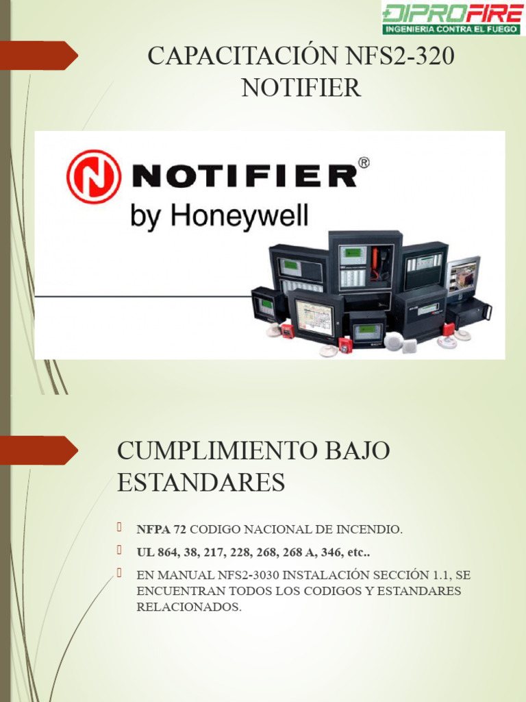 Panel NFS2-320 Y FM-200 | PDF