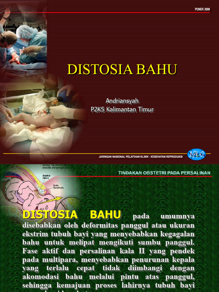 Distosia Bahu | PDF