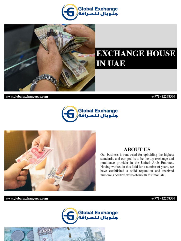 Exchange House in Uae | PDF | Business | Law