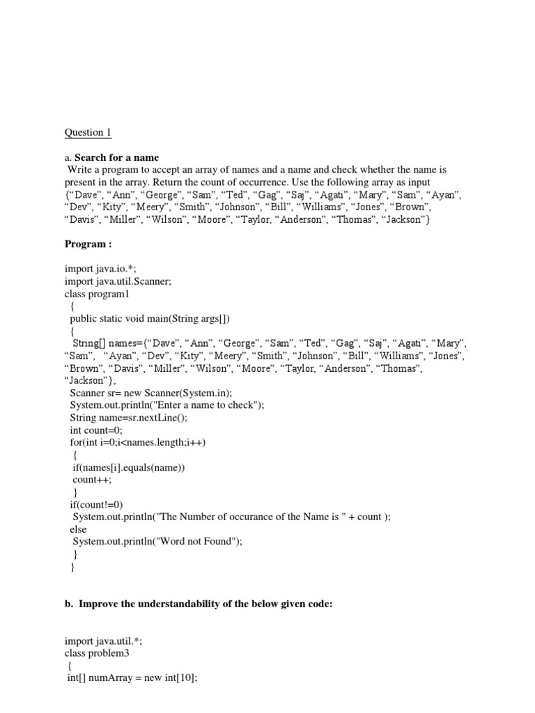 Tcs Assignment 1 | Download Free PDF | Array Data Structure | Computer Programming