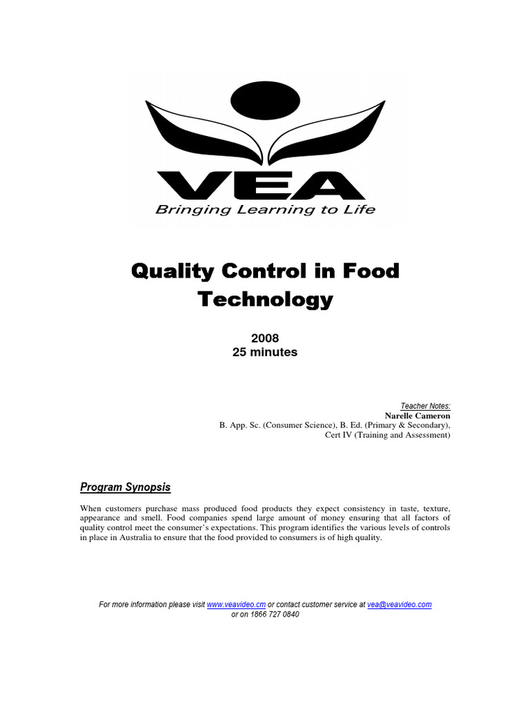 Guide | PDF | Food Safety | Shelf Life