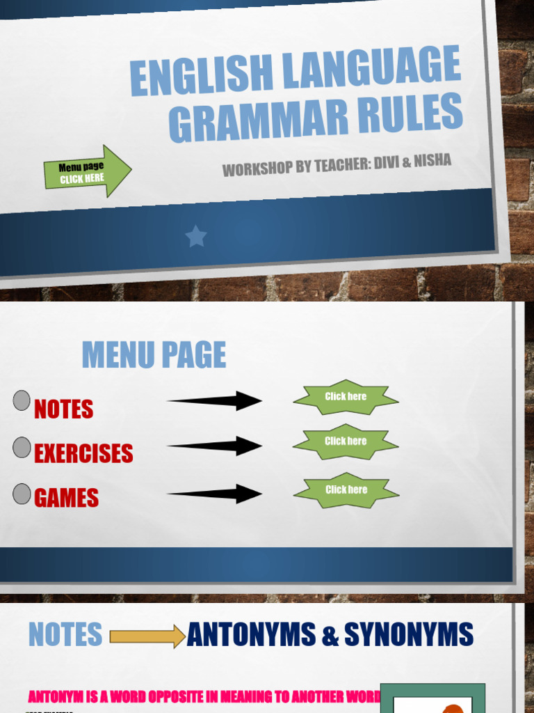 English Language | PDF