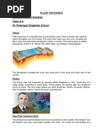 Earth Materials and Processes | PDF | Rock (Geology) | Plate Tectonics