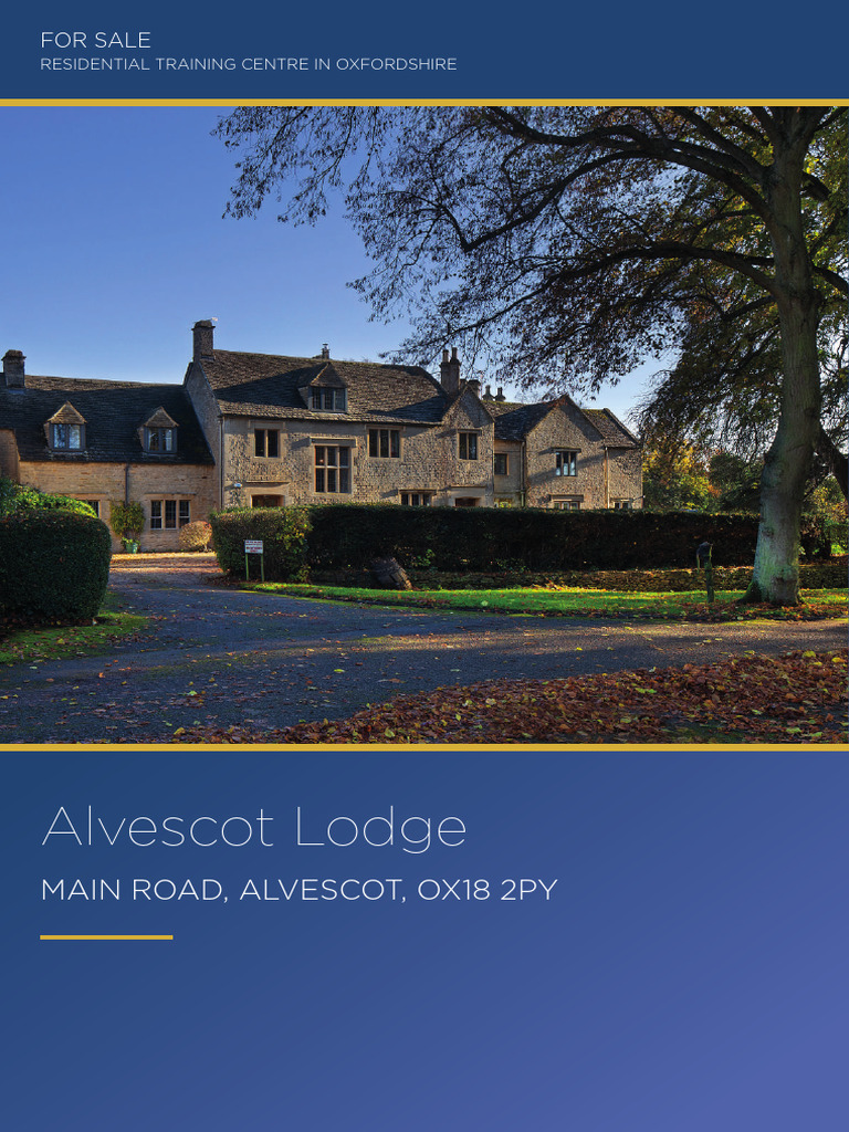 Alvescot Lodge - NB - NOV 2019 - V5 Web-Compressed | PDF