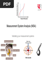 Msa Training Material | PDF | Accuracy And Precision | Measurement