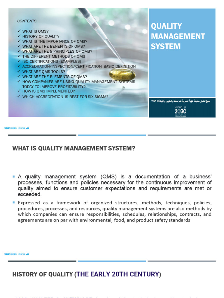 Quality Management System | PDF