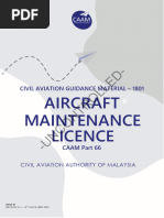 CAD 8601 Maintenance Organisation Approval CAAM Part 145 | PDF ...