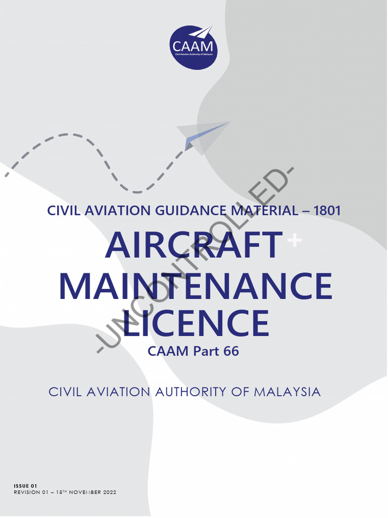 CAAM Part 66 Aircraft Maintenance Guide | PDF | Transport | Aircraft