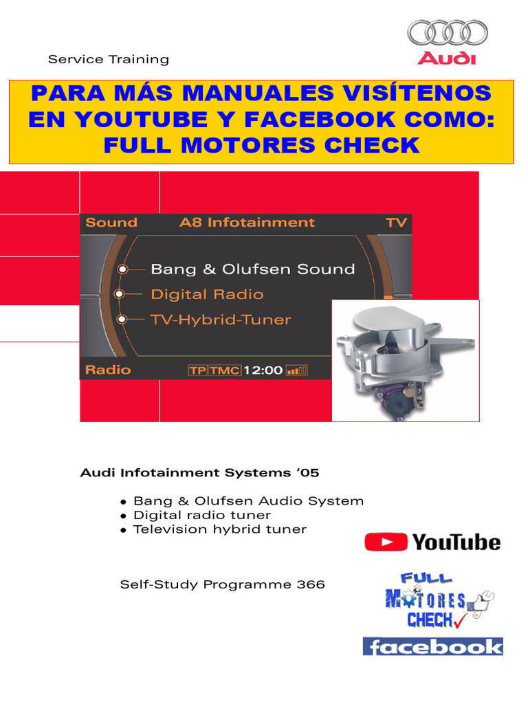 Audi 1 - Full Motores Check | PDF