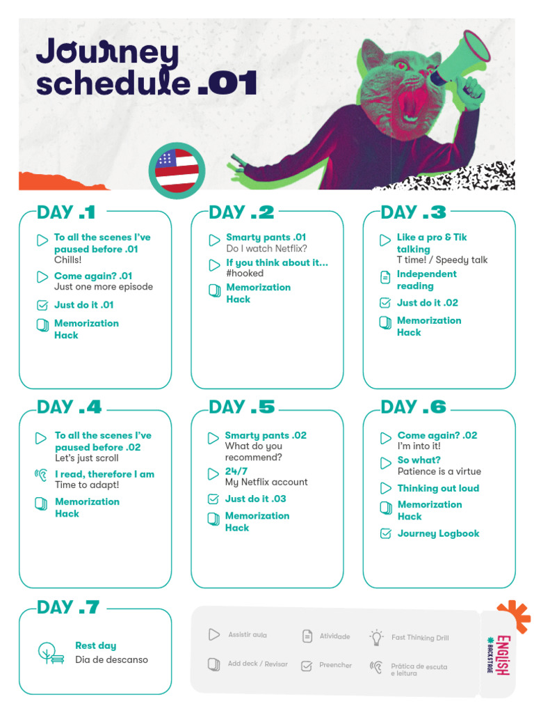 CRONOGRAMA - Fluency Academy | PDF