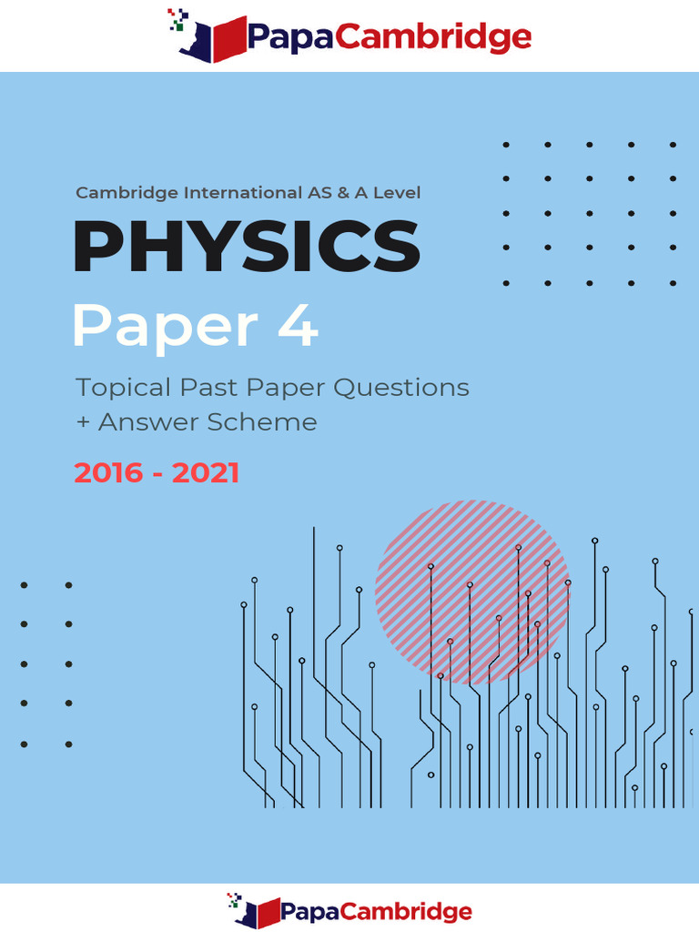 Physics 9702 Paper 4 - Capacitance | PDF