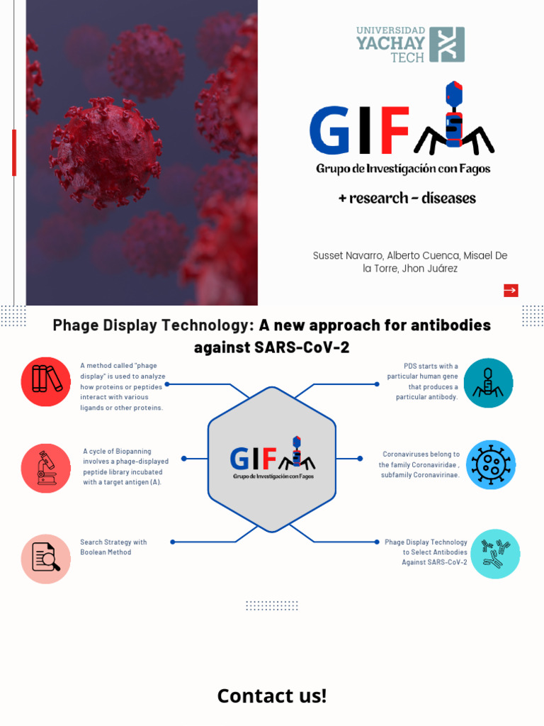 Phage Display for SARS-CoV-2 Antibodies | PDF