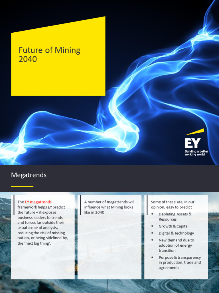 Mining Industry Trends 2040 | PDF | Mining | Economic Growth