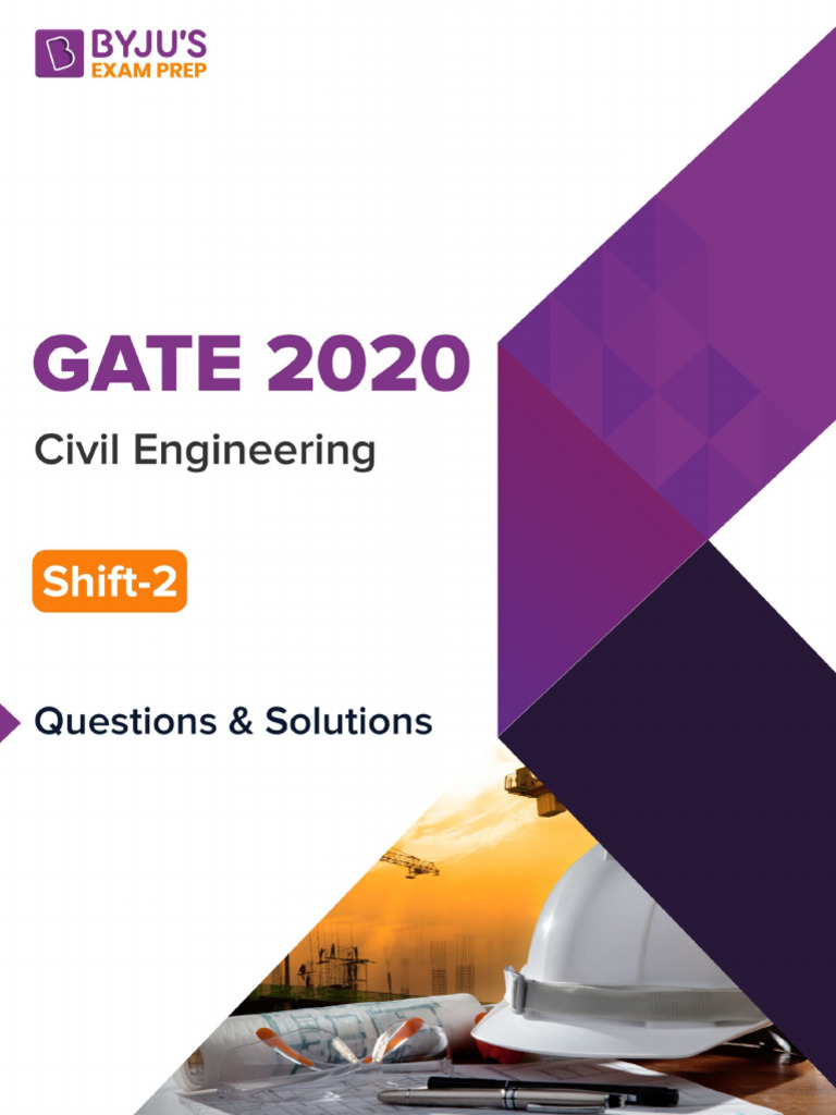 Gate 2020 Civil Engineering Shift 2 Detailed Solutions 29 | PDF