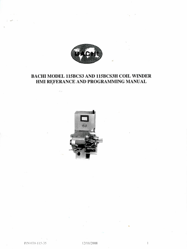 Bachi Manual - New Controller | PDF