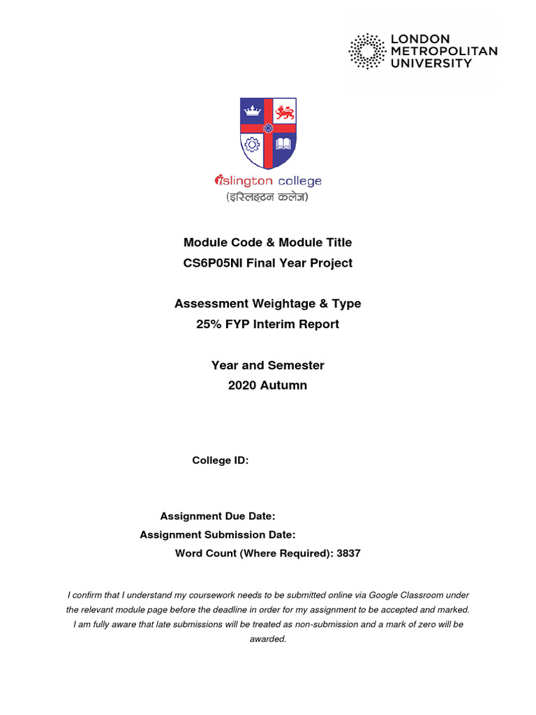 Interim Report Sample 2 (BIC) | PDF | Use Case | World Wide Web