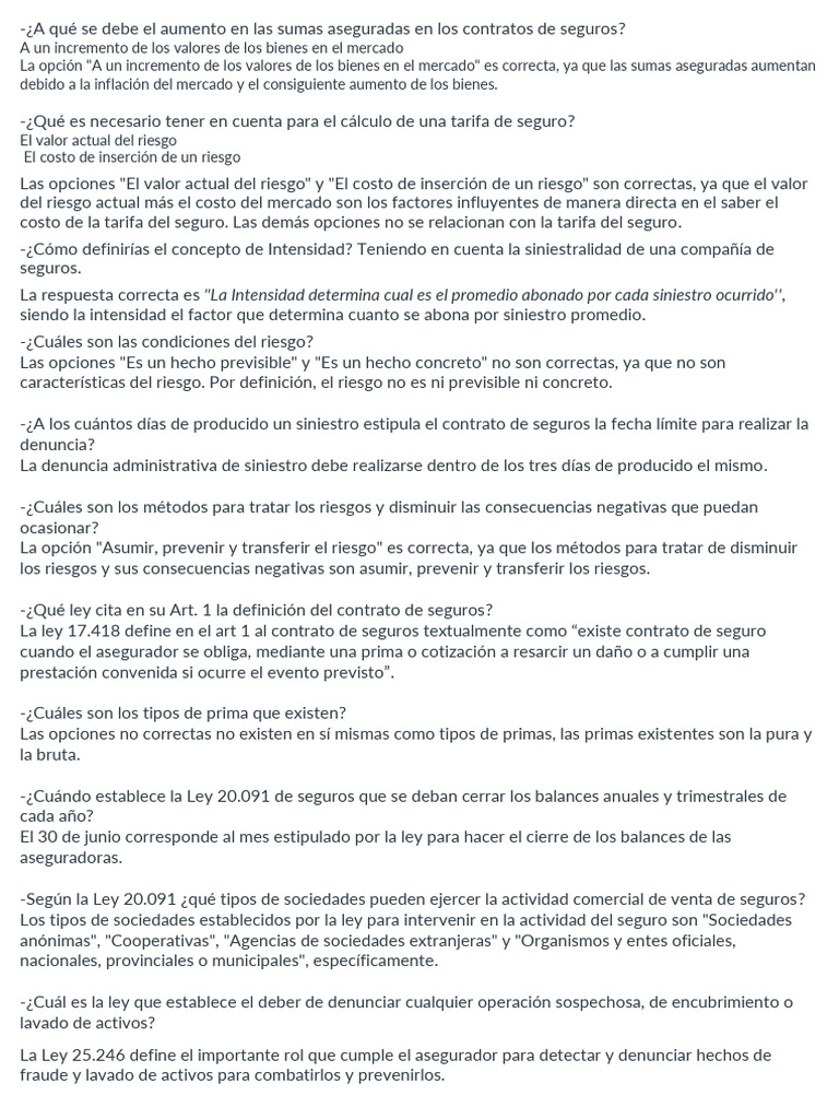 Contrato de Seguro | PDF | Seguro | Reaseguro