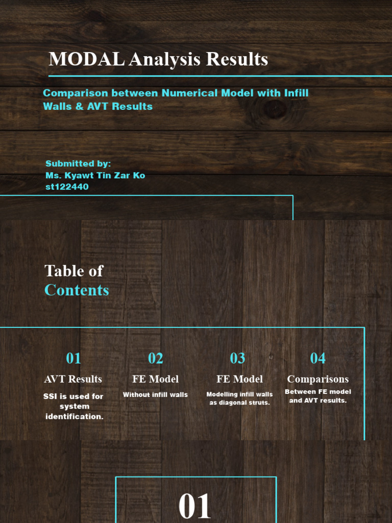 MODAL Analysis With Infill Walls | PDF