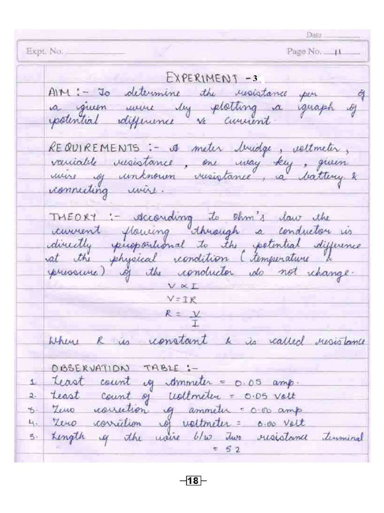 Physics Practical File-2 | PDF