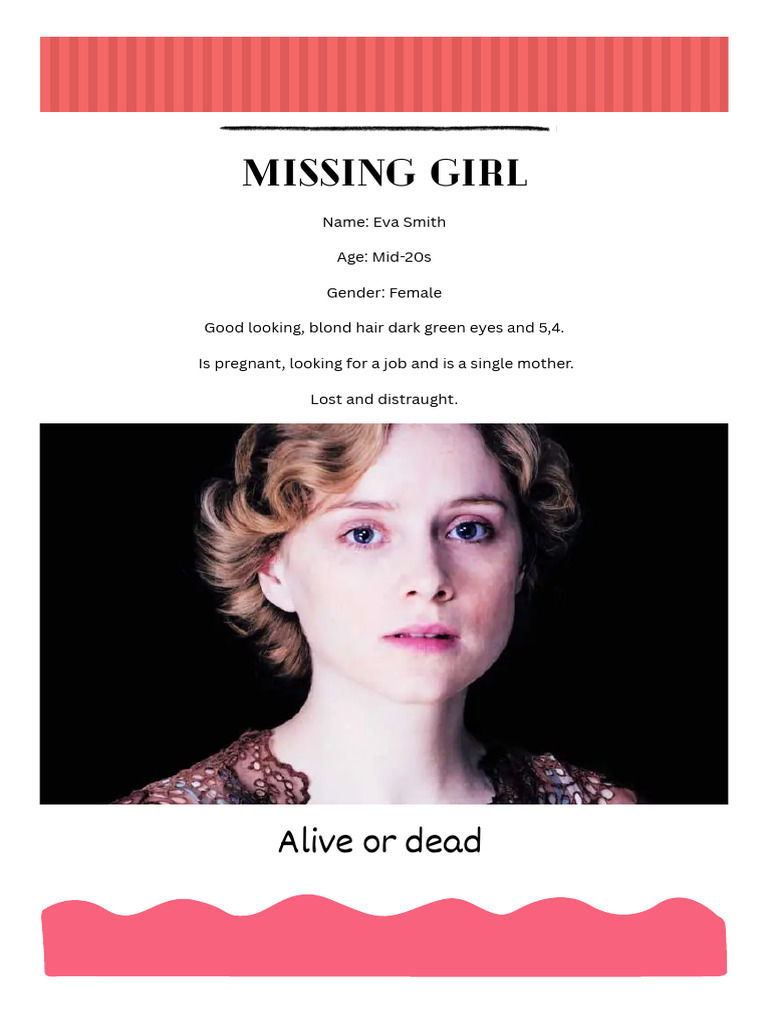 Missing Girl | PDF