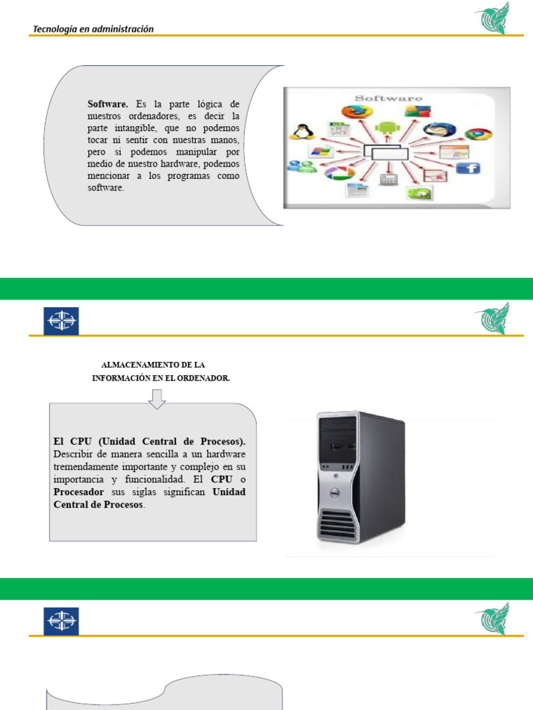 Clase 1 Fundamentos de La Computación Puce | PDF | Hardware de la computadora | Sistema operativo