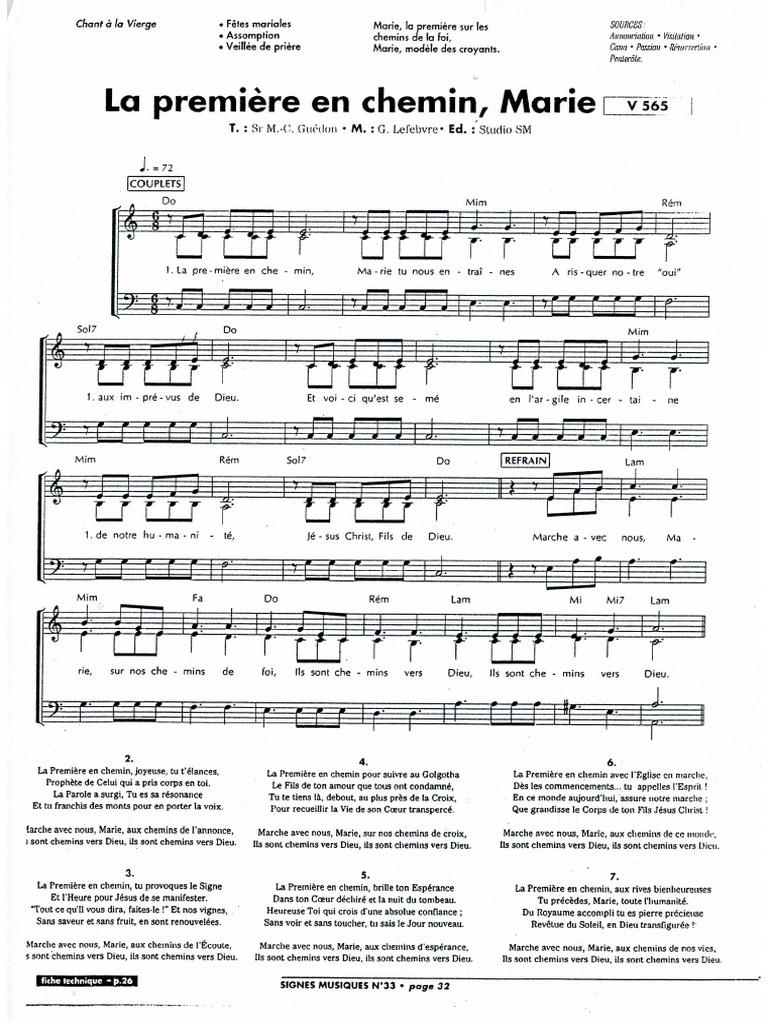 La Premiere en Chemin | PDF