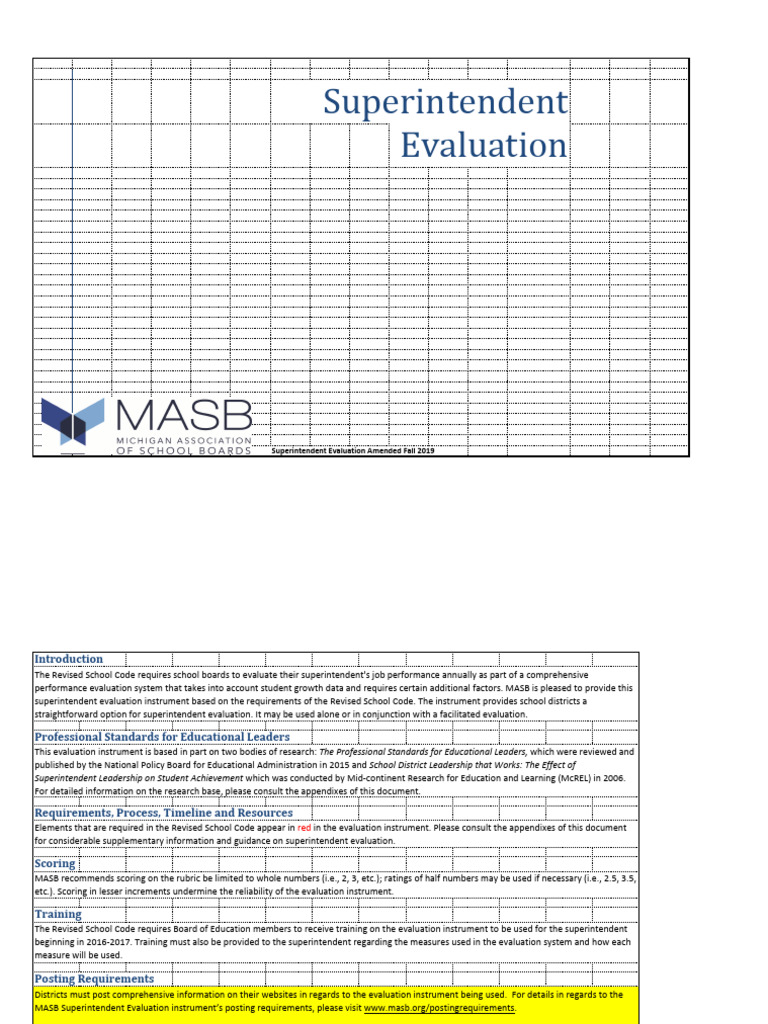 2023 TRCS Nikki Nash Superintendent Evaluation | PDF