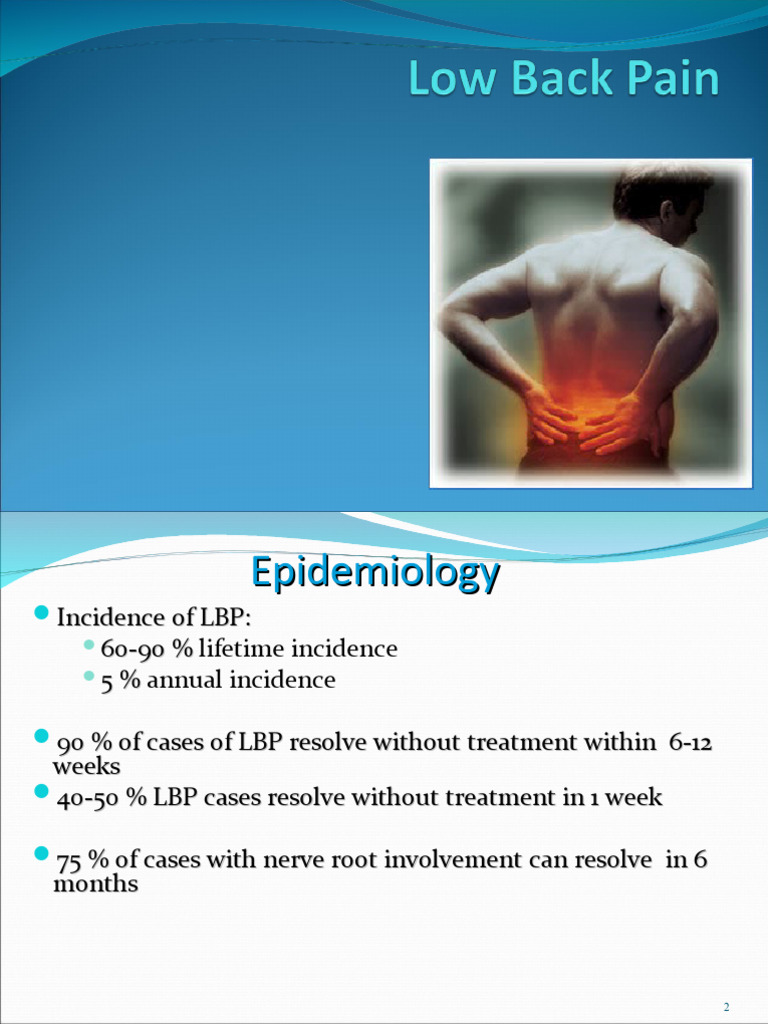 Low Back Pain | PDF