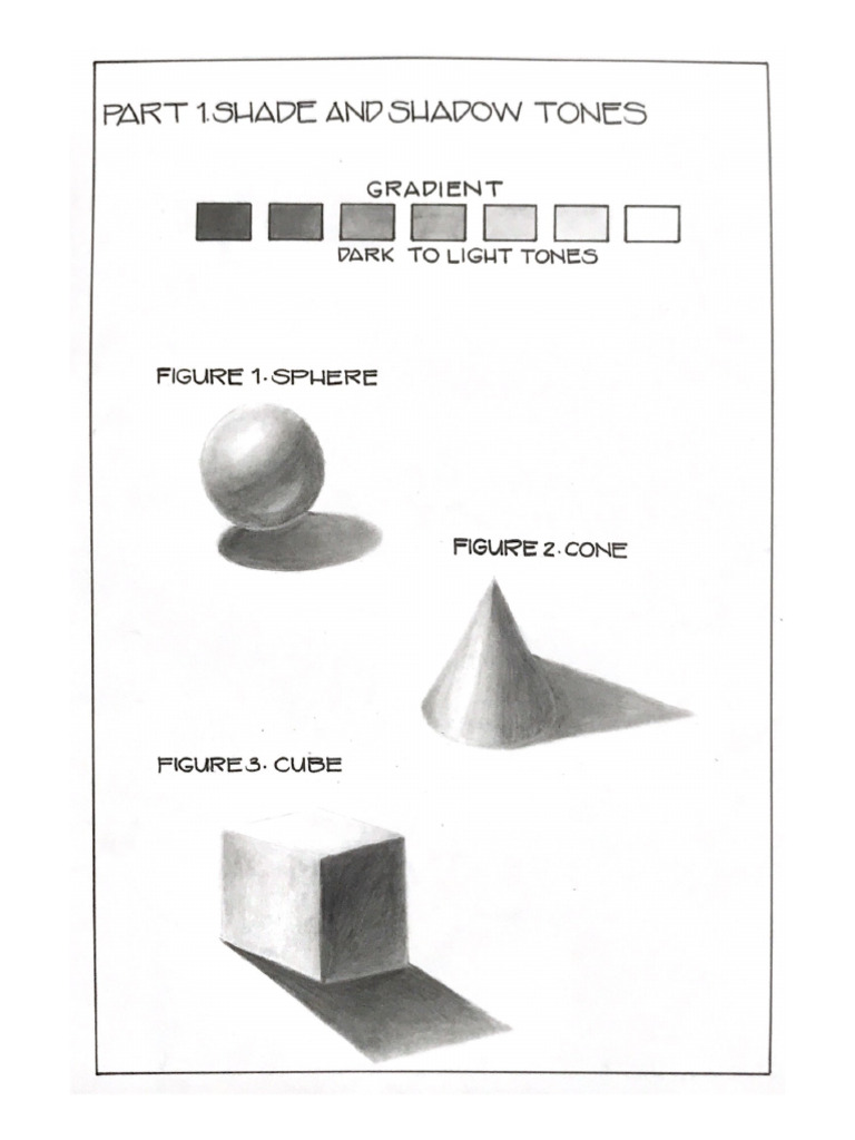 Part 1. Shade and Shadow Tones | PDF
