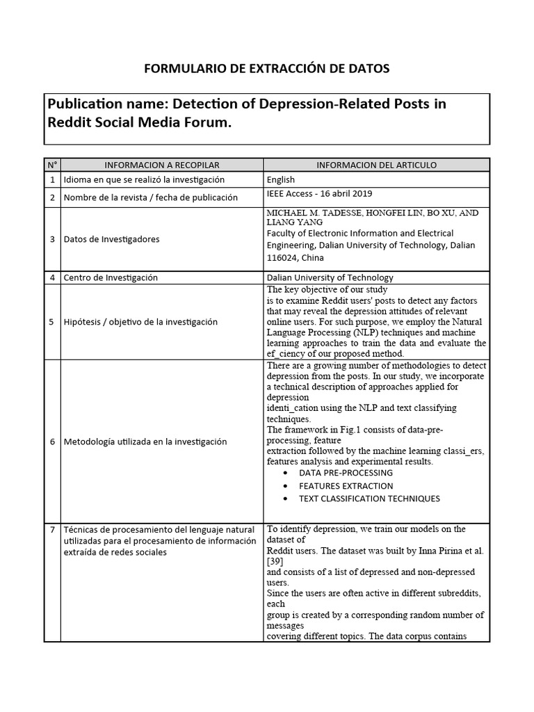 Formulario - de - Extraccion - de - Datos - 5 | PDF | Computers