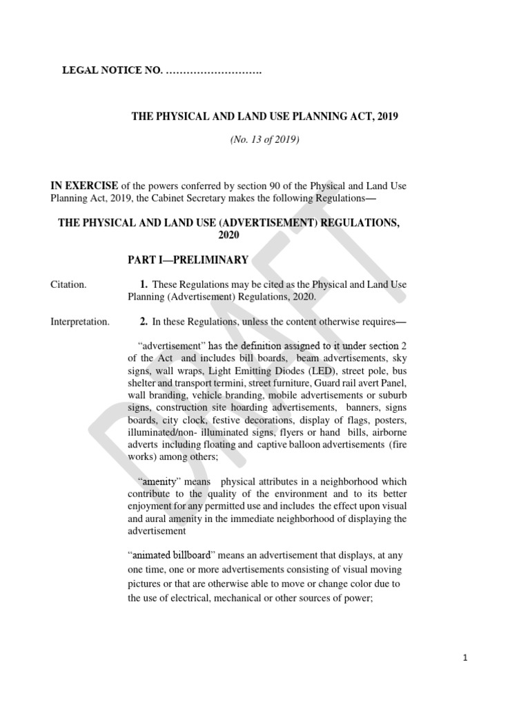 Advertisement Regulations 2020 | PDF