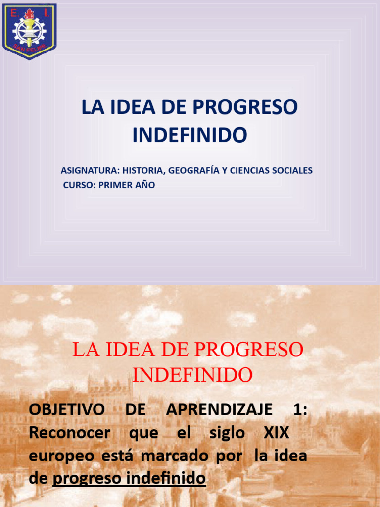 Unidad Completa Progreso Indefinido | PDF | Liberalismo | Sociedad