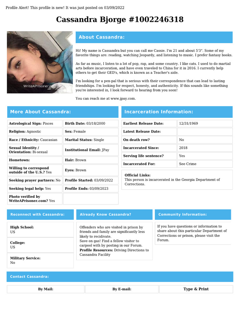 Cassandra | PDF | Internet Forum | Cyberspace