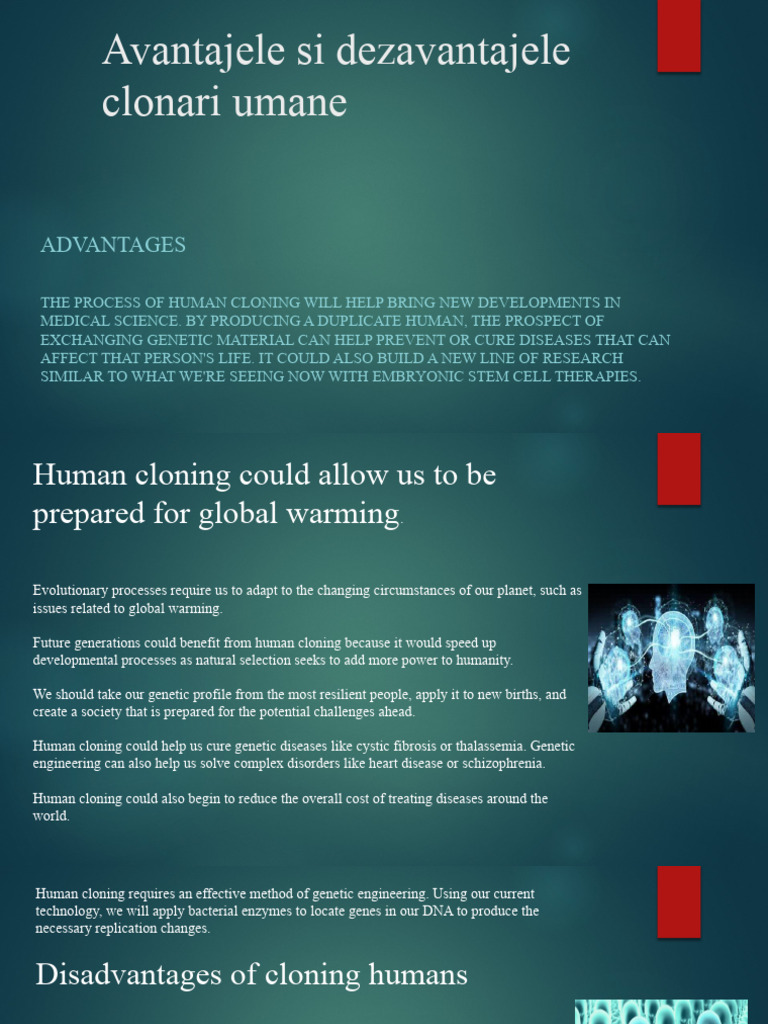 Human Cloning: Pros and Cons Explained | PDF | Self-Improvement | Wellness