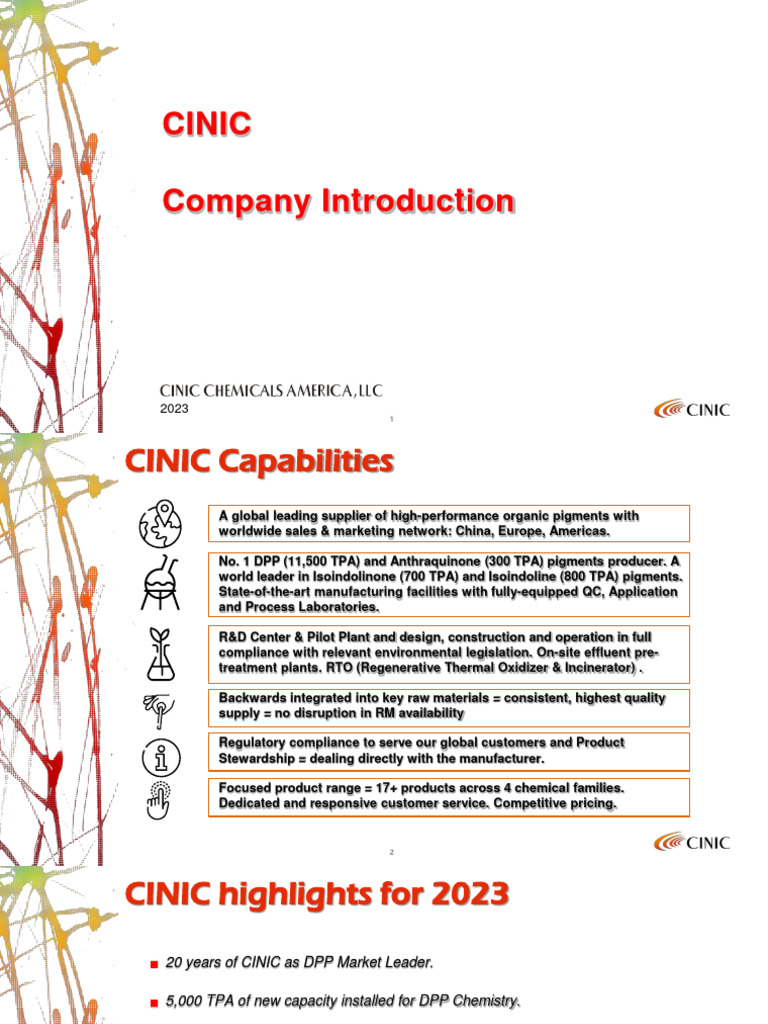 Company Introduction - CINIC - Nutshell - 2.2.2023 - Plastics | PDF ...