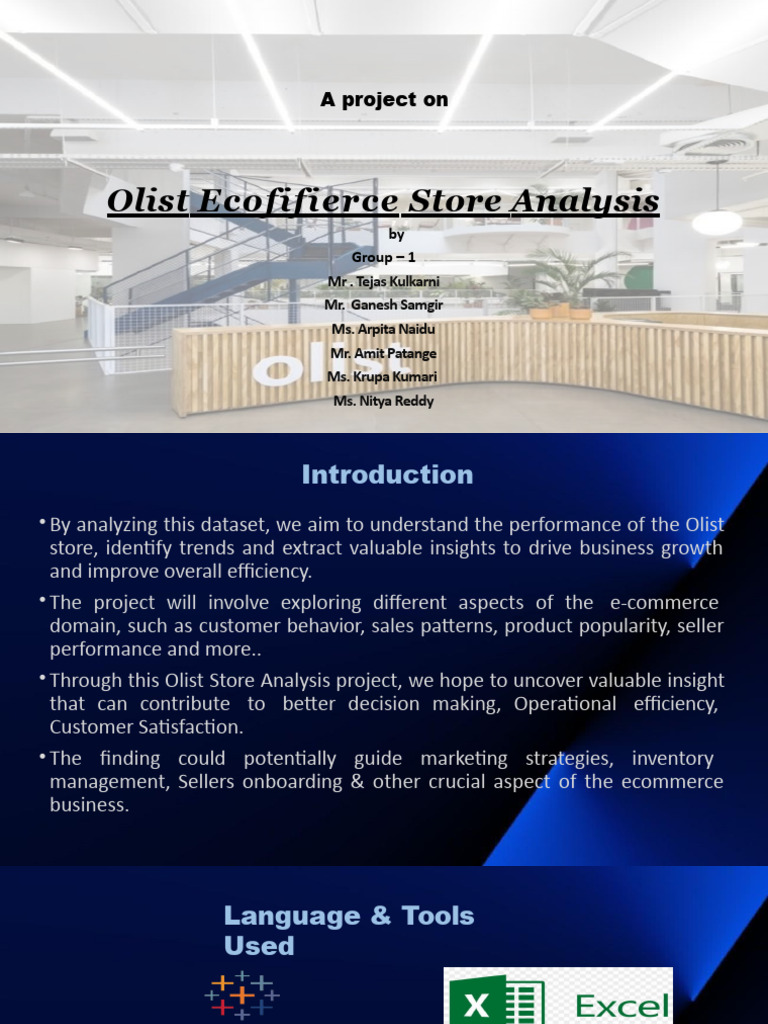 Olist | PDF | Performance Indicator | Marketing