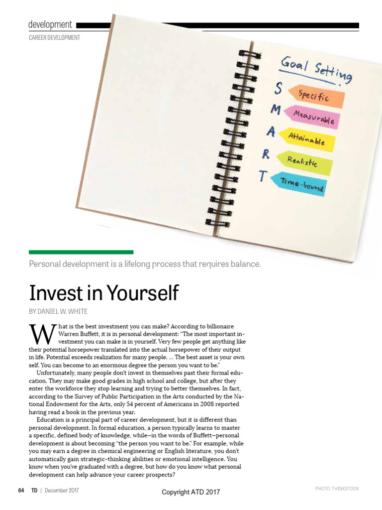 Personal Development Article 171206 | PDF