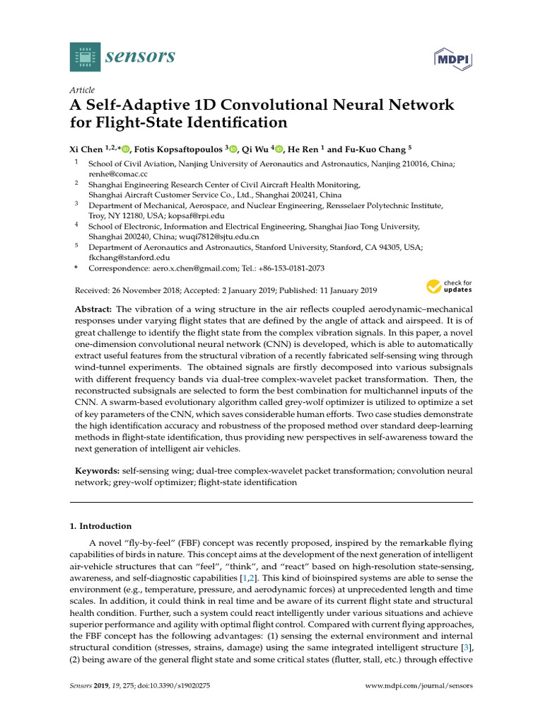 A Self-Adaptive 1D Convolutional Neural Network | PDF | Deep Learning ...